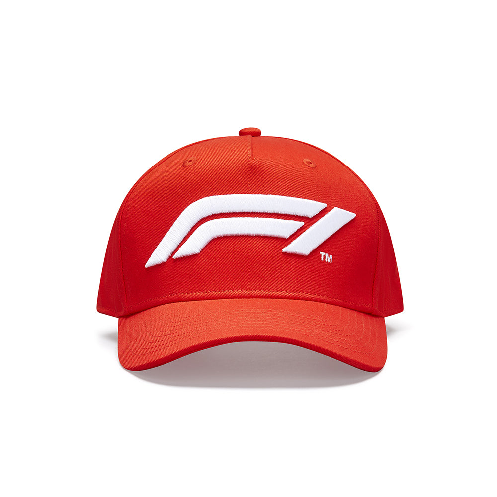 Formula One Large Logo Red Baseball Cap | TheRaceWorks