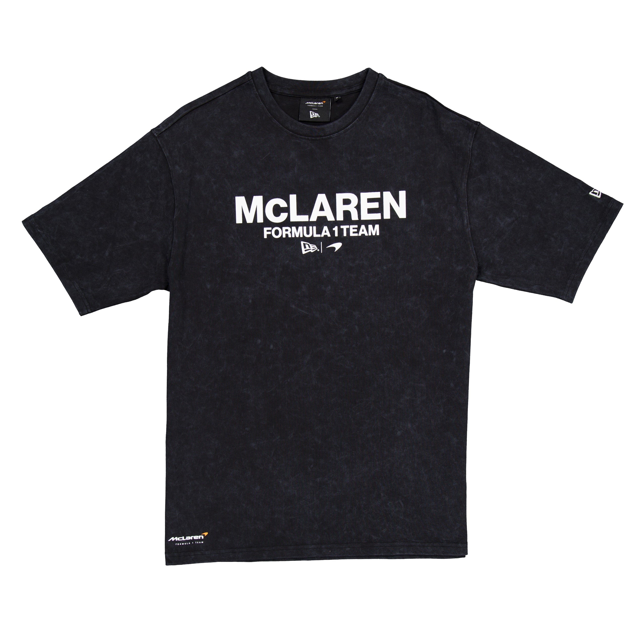 McLaren Racing F1 Wordmark Logo Oversized Tee Adults - Black | TheRaceWorks